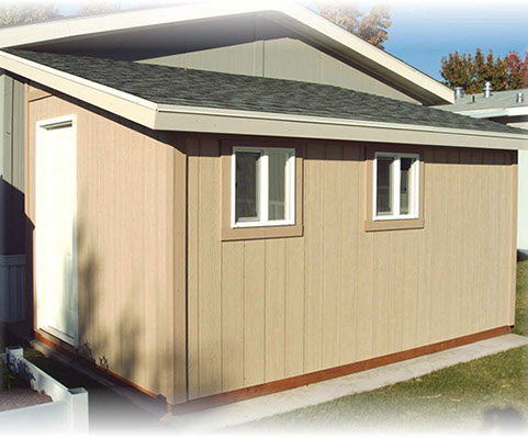 Lean-To Style Storage Sheds