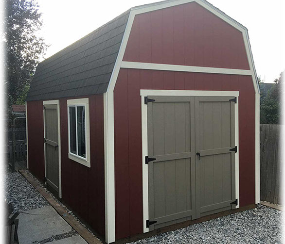 Tall Barn Style Sheds