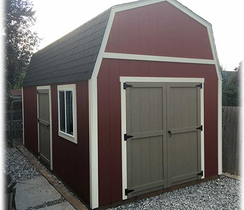 Tall Barn Style Sheds
