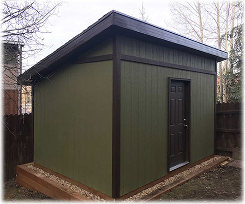 Lean-To Style Storage Sheds