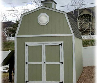 Tall Barn Style Sheds