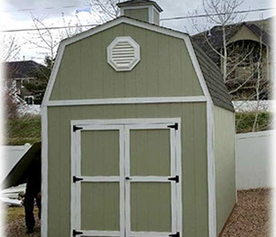 Tall Barn Style Sheds
